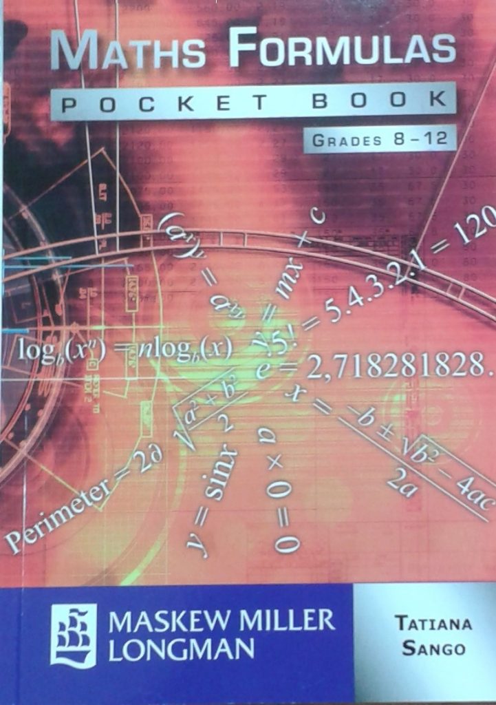 Mathematics Pocket Formulas Gr8-12 – Pickwick Books