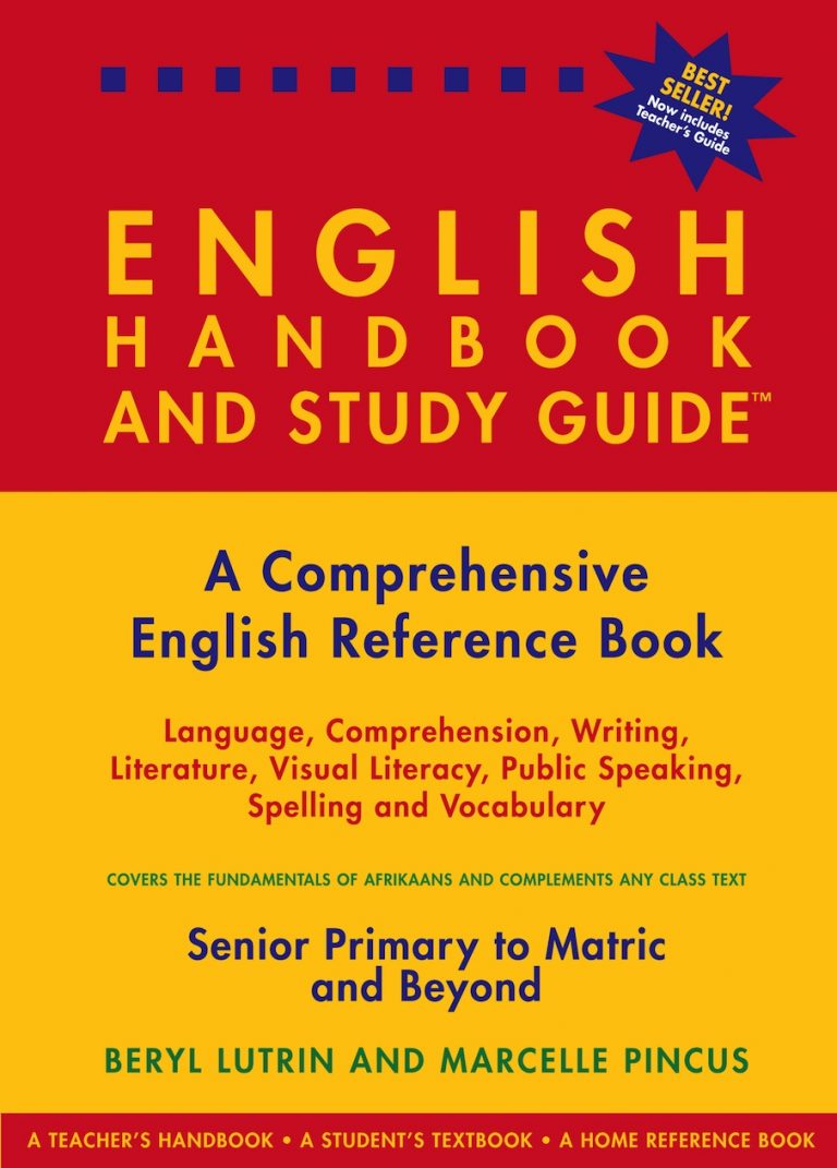 English Handbook Study Guide Pickwick Books English Handbook Study Guide Pickwick Books